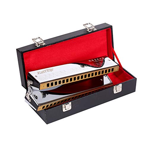 East top Mini & Double Bass Harmonica Orchestral Mouth Organ Harmonica ...
